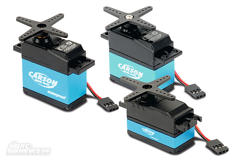 Wasserfeste Servos von Carson