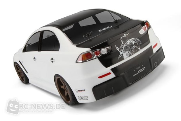 HPI Mitsubishi Lancer Evolution X 200mm-Karosse
